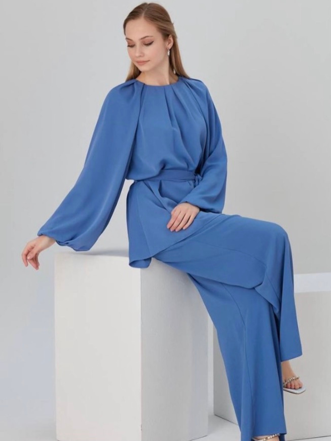 Ensemble Bleu – WARDA CLASSY & CHIC